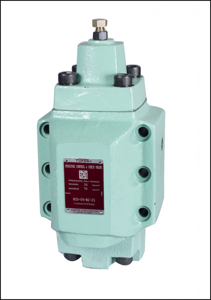 H & HC type pressure control valve | Yuken